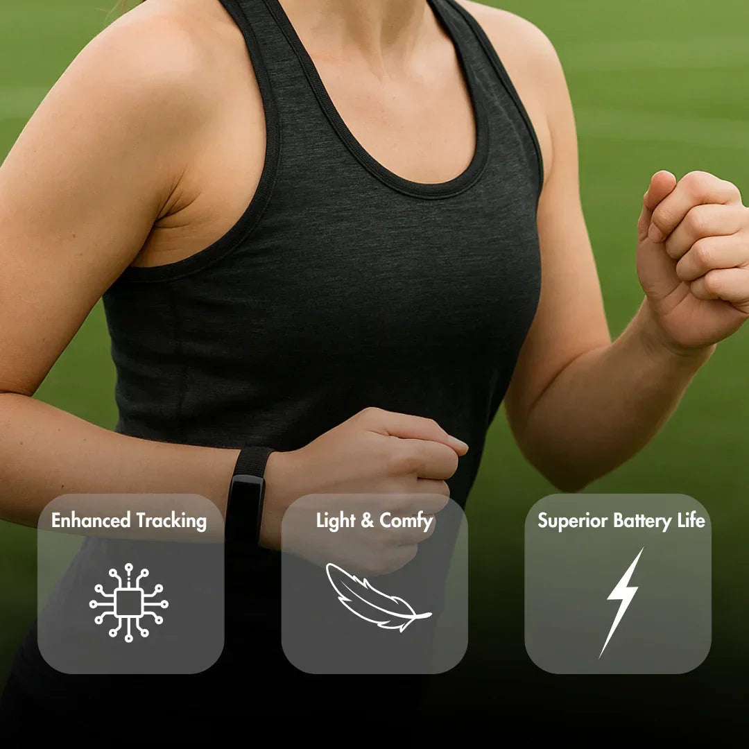 AirFlo Fitness Tracker – 40-Day Battery & No Subscriptions – AIRFLO